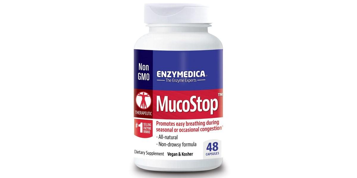 Enzymedica MucoStop - 48 caps - Powerbody.com - wholesale sports ...