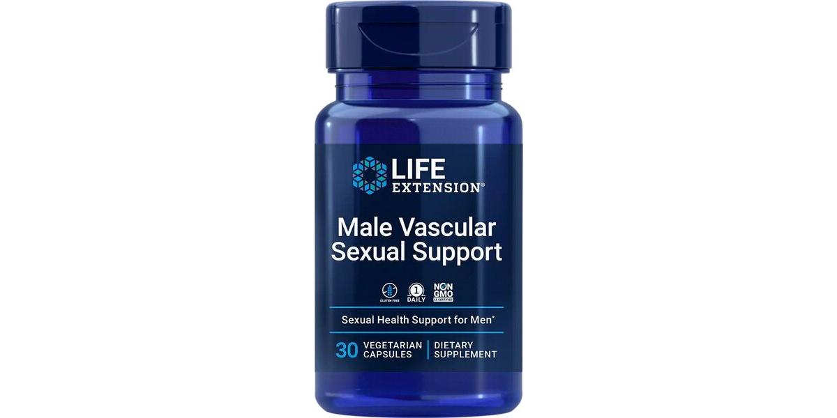 Life Extension Male Vascular Sexual Support - 30 vcaps - Powerbody.com ...