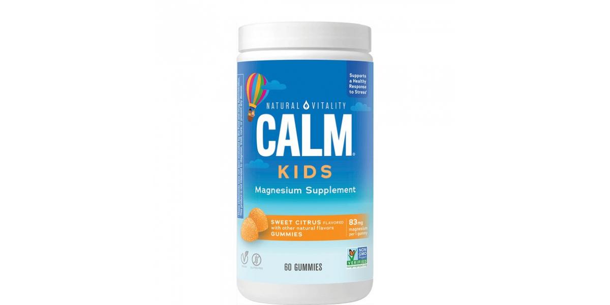Natural Vitality Calm Kids Gummies, Sweet Citrus - 60 gummies ...