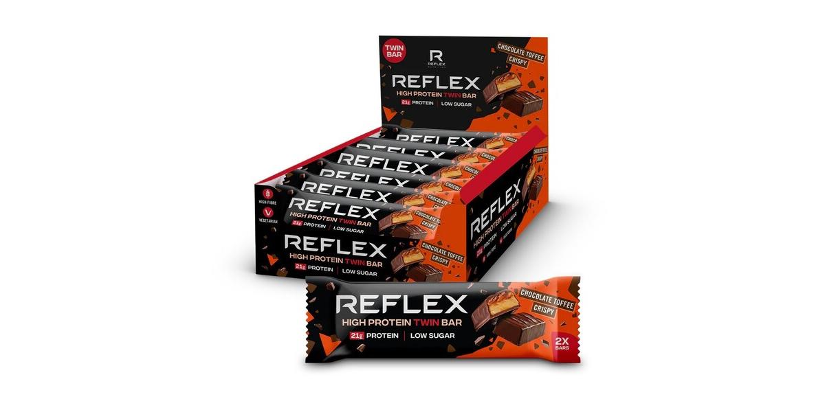 Reflex Nutrition High Protein Twin Bar - Powerbody.com - wholesale ...